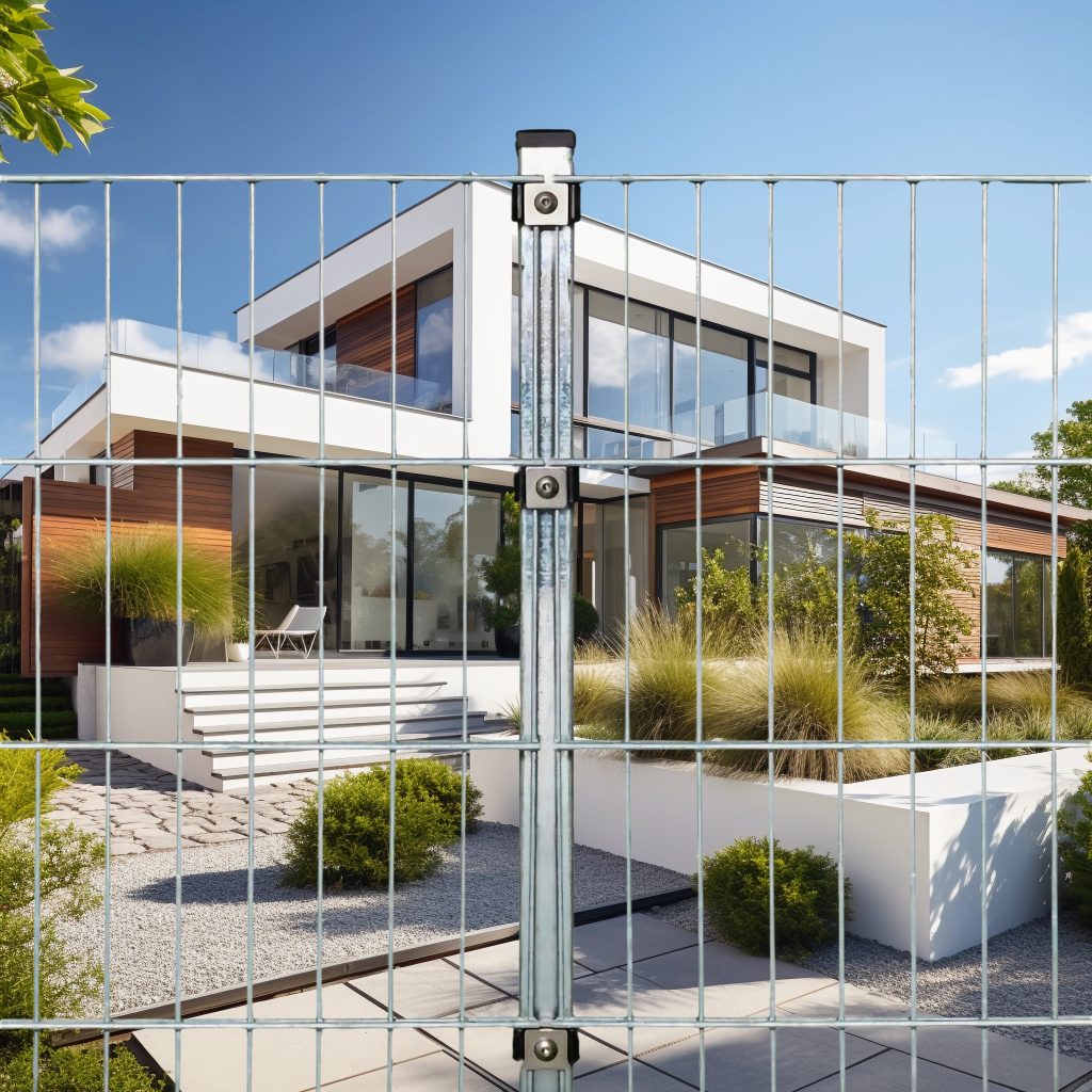Stabmattenzaun - Welche Höhe ist die richtige - zaunex.de